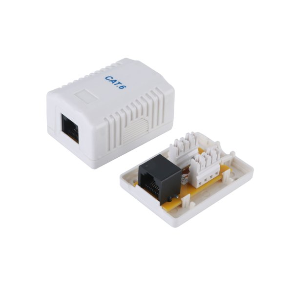 Equip | Equip 1-Port Cat.6 Surface Mount Box