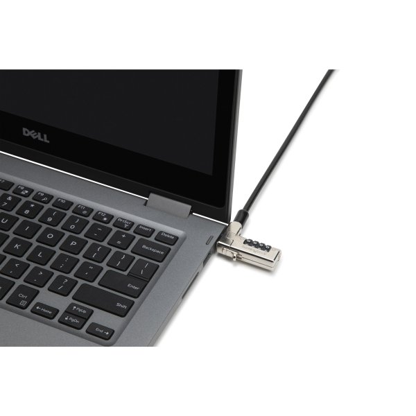 Kensington | Kensington Slim N17 Combination Laptop Lock for Wedge-Shape...